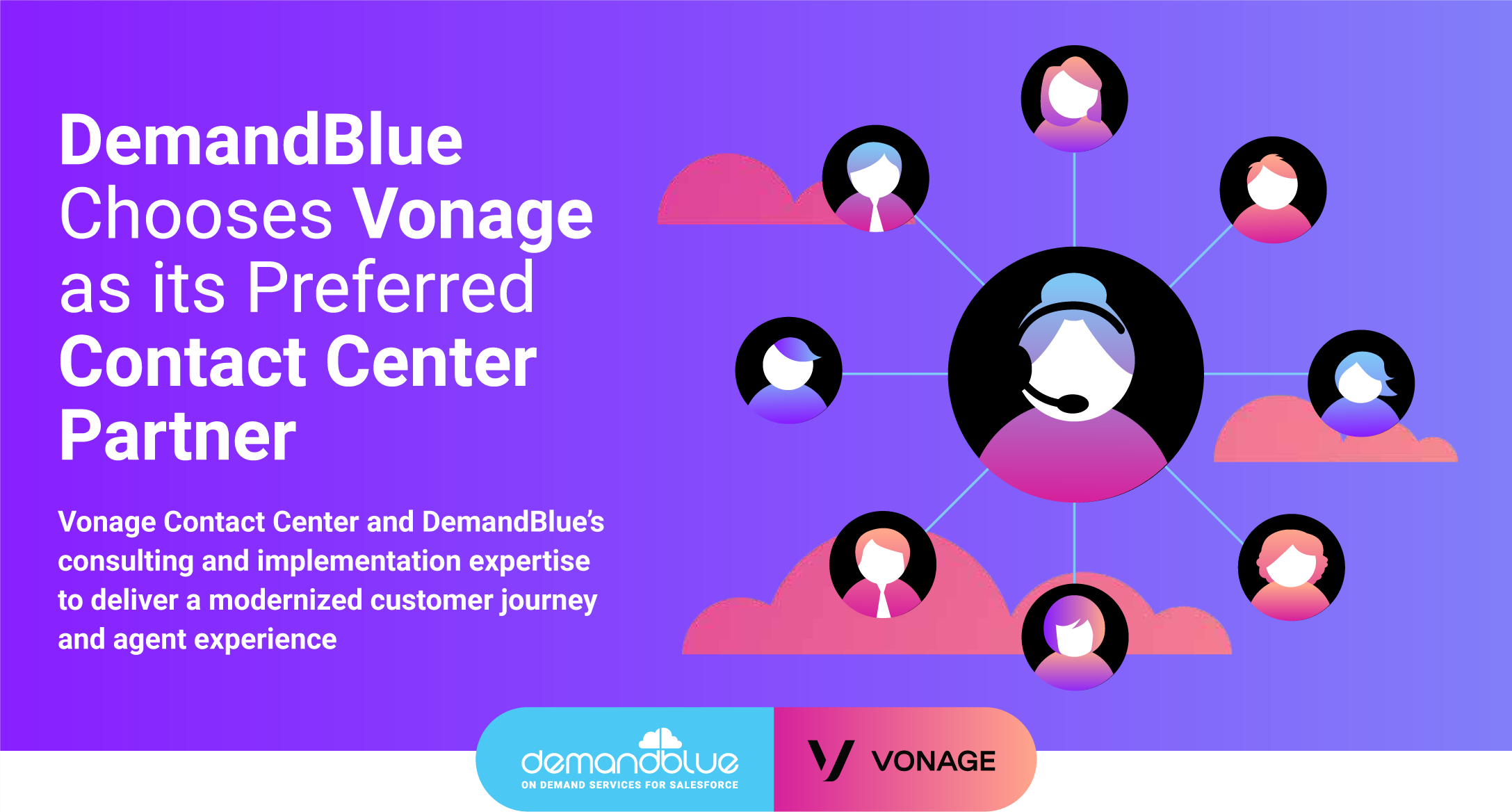 DemandBlue Partners with Vonage | Amplify Your Salesforce Investments